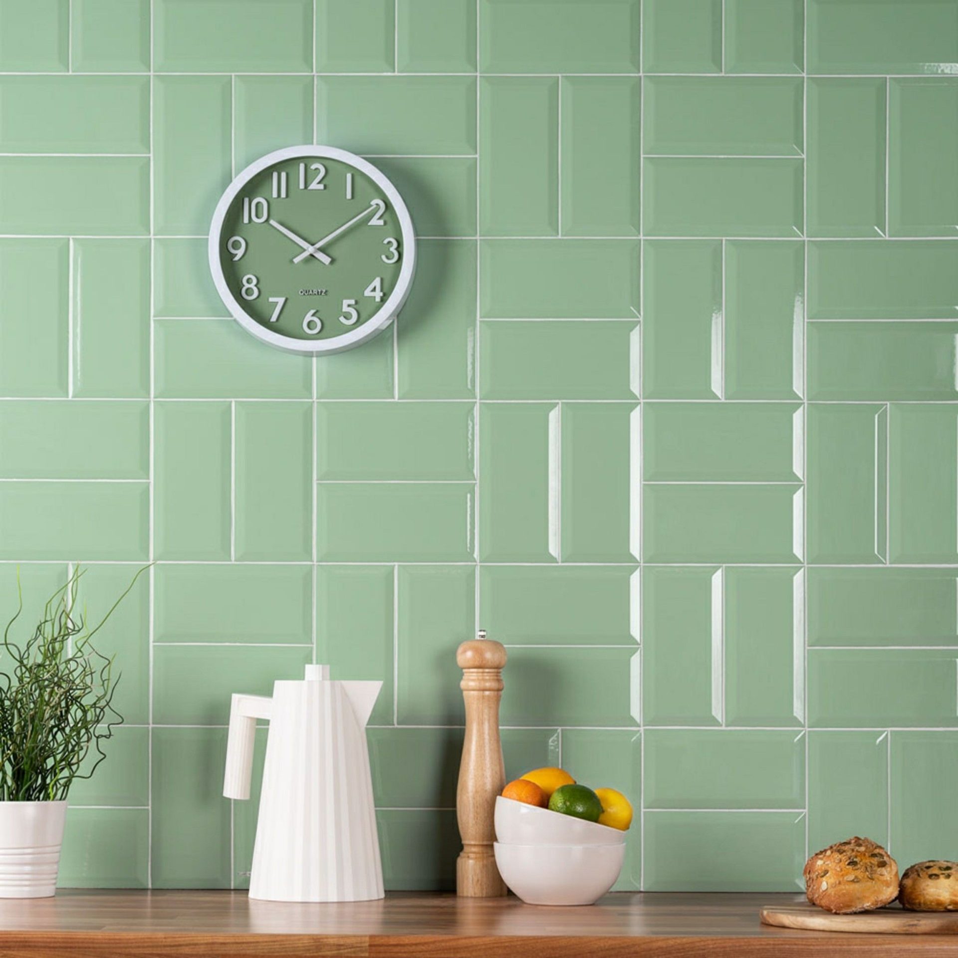 Exploring the Enduring Popularity of Green Metro Tiles in Interior ...